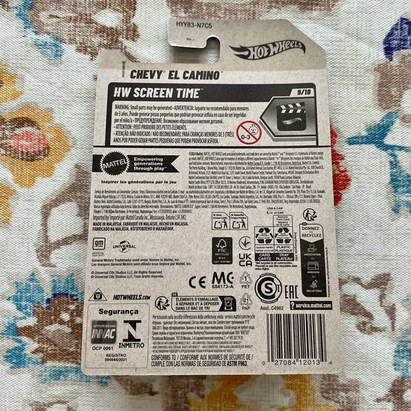 Hot Wheels | Toys | Hot Wheels Fast Furious Chevy El Camino Screen Time ...